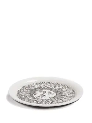 FORNASETTI Re Sole Motif-print Lacquered Tray