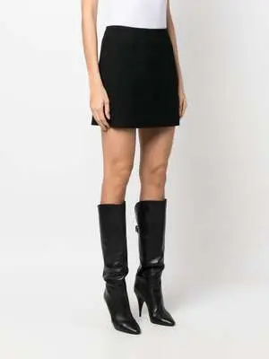 PATOU High-waisted A-line Miniskirt