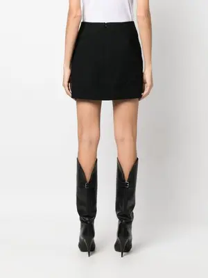 PATOU High-waisted A-line Miniskirt