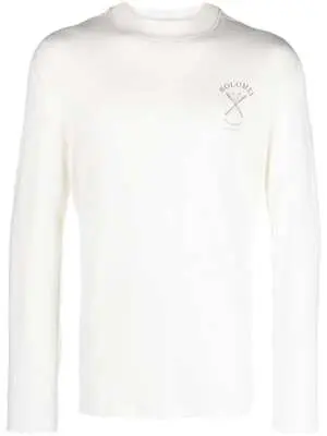 Brunello Cucinelli Embroidered T-shirt - White