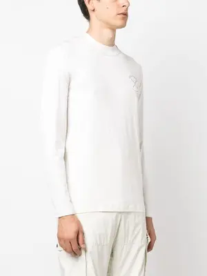 Brunello Cucinelli Embroidered T-shirt