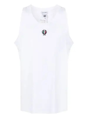 Dolce & Gabbana Logo-embroidered Tank Top
