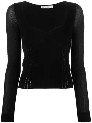 Jonathan Simkhai Straight Hem Tops