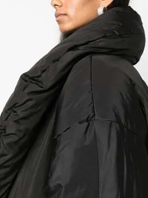 Saint Laurent Shawl-lapel Padded Silk Jacket