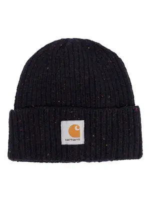 Carhartt Work In Progress Anglistic Ribbed Beanie - Blue