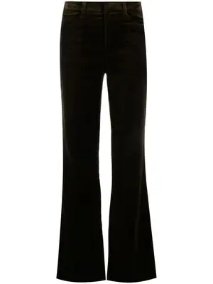 Zadig&Voltaire Pistol Flared Velvet Trousers - Green