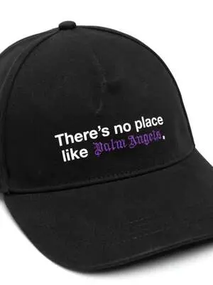 Palm Angels Logo-embroidered Cap