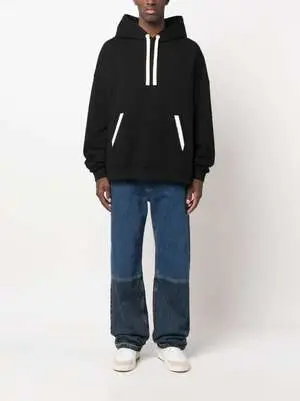 Palm Angels Sartorial Tape Cotton Hoodie