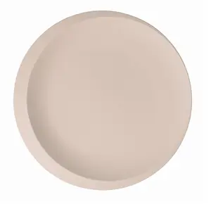 VILLEROY & BOCH New Moon Large Round Tray - Beige