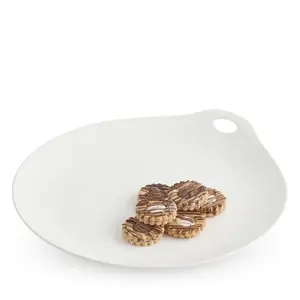 NAMBE Portables Round Platter - White