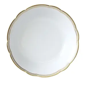 Bernardaud Open Vegetable Dish - White/gold