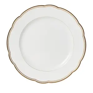 Bernardaud Pompadour Dinner Plate - White/gold
