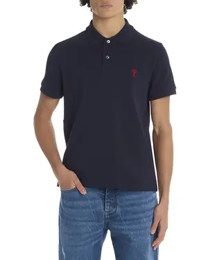 Ami De Coeur Polo Shirt - Night Blue