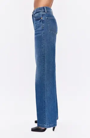 PISTOLA Lana High-waist Wide-leg Jeans - Naval
