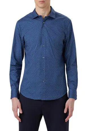 Bugatchi Stretch Shirts For Men