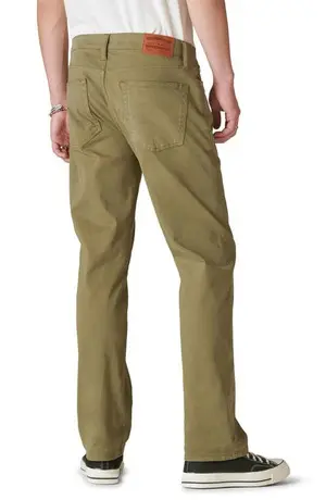 Lucky Brand 333 Straight Fit Stretch Cotton Pants