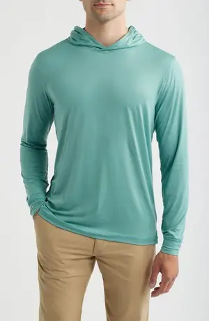 Johnnie-o Johnnie-O Talon Prep-Formance Long Sleeve Hooded T-Shirt Sublime