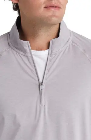 Johnnie-o Freeborne Prep-formance Quarter Zip Pullover - Seal