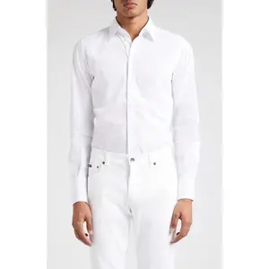 Dolce & Gabbana Cotton Poplin Button-up Shirt - White