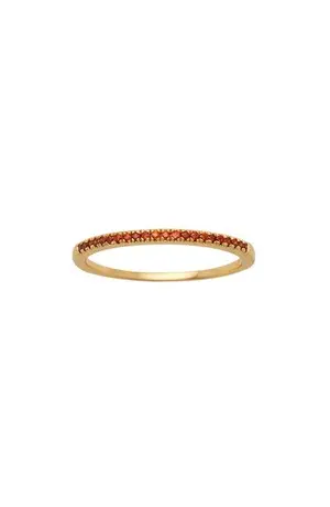 MADE BY MARY MADE BY MARY Birthstone Stacking Ring Gold January