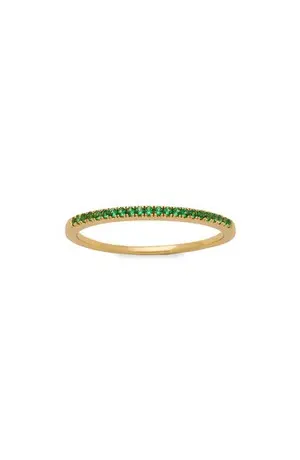 MADE BY MARY MADE BY MARY Birthstone Stacking Ring Gold May