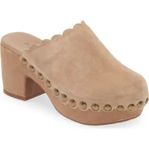 Chocolat Blu Trimmed Mules Clogs For Women