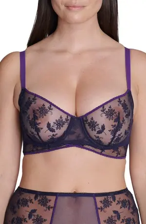 Simone Perele Adele Underwire Demi Bra Midnight