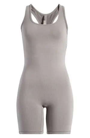 SKIMS Stretch Cotton Mid-thigh Bodysuit