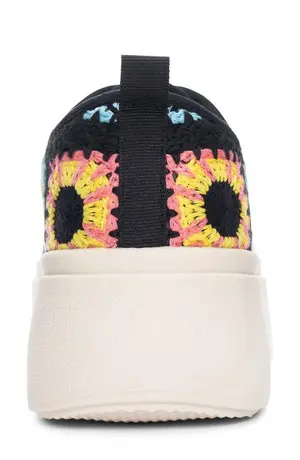 Chinese Laundry Rambling Crochet Platform Sneakers