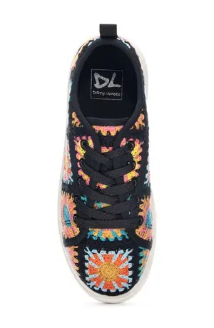Chinese Laundry Rambling Crochet Platform Sneakers