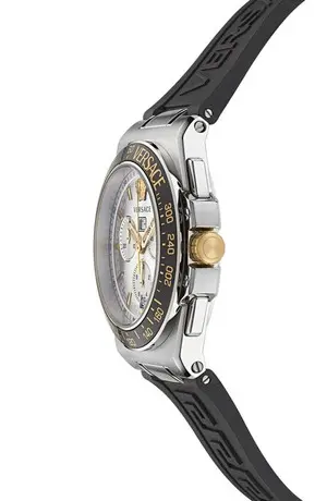 Versace Greca Extreme Chronograph Strap Watch