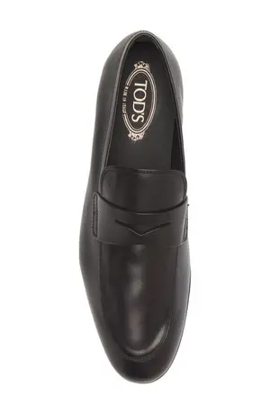 TOD'S Apron Toe Loafer - Nero