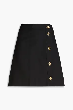 GANNI Canvas Mini Skirt