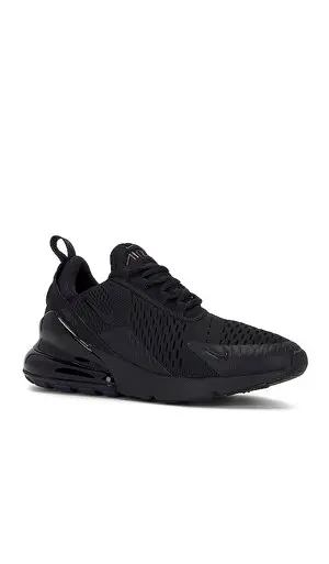 Nike Max 270 Sneaker - Black & Black