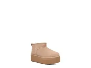UGG Classic Ultra Mini Platform Boots - Bone