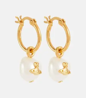 VIVIENNE WESTWOOD Azul Hoop Earrings - Gold