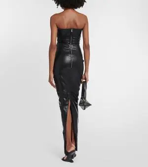 Rick Owens Strapless Gown - Black