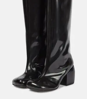 Dries Van Noten Leather Knee-high Boots