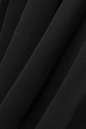 Wardrobe.NYC Gathered Silk-voile Maxi Dress
