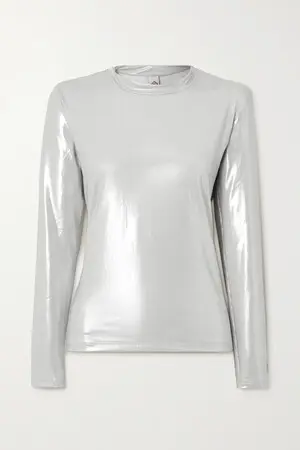 JETSET Glazy Metallic Ski Top