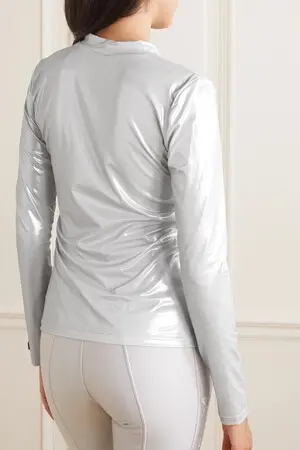 JETSET Glazy Metallic Ski Top