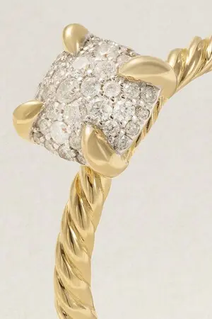 David Yurman Chatelaine 18-karat Diamond Ring - Gold