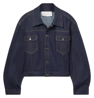 THE ROW Ness Oversized Denim Jacket