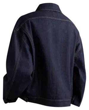 THE ROW Ness Oversized Denim Jacket