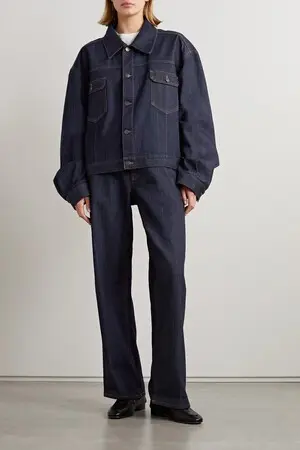 THE ROW Ness Oversized Denim Jacket