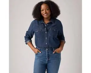 LEVI'S Ultimate Western Shirt Chambray - Smokin' Hot