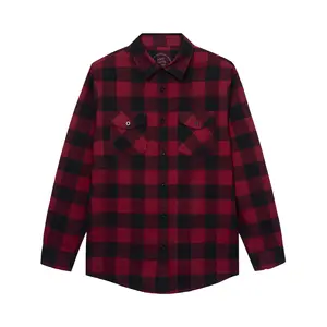 Men's Red Flannel Shirts