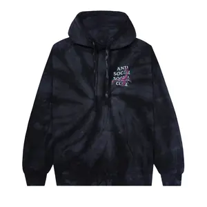 ANTI SOCIAL SOCIAL CLUB Moodsting Tie Dye Hoodie - Black