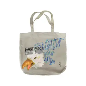 CACTUS JACK BY TRAVIS SCOTT For Fragment Flames Tote - White
