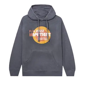 ANTI SOCIAL SOCIAL CLUB Impatient Hoodie 'heather - Grey